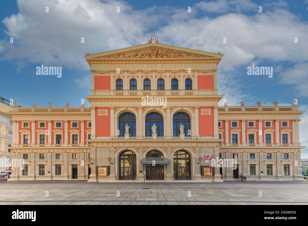 "Vienna Konzerthaus", the building with the world-famous concert hall ...