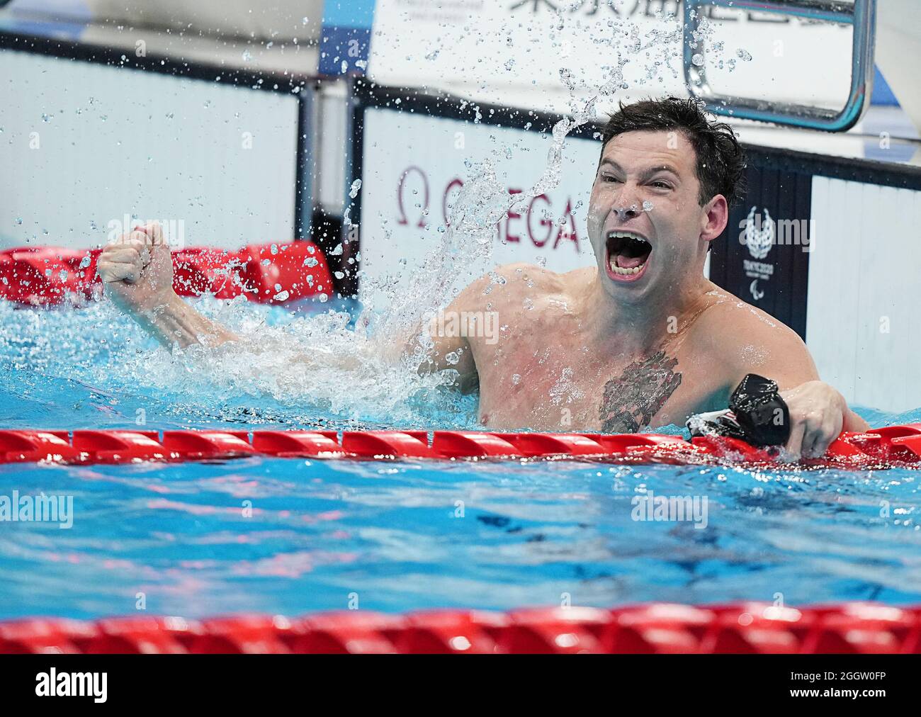 (210903) -- TOKYO, Sept. 3, 2021 (Xinhua) -- Evan Austin of the United ...