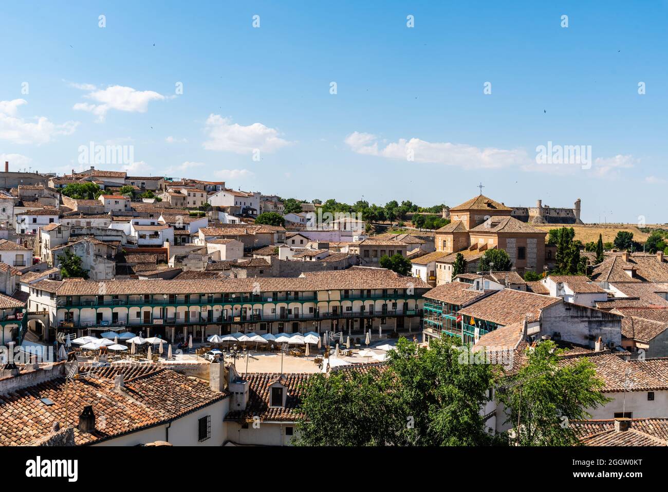 View of chinchon town hi-res stock photography and images - Alamy