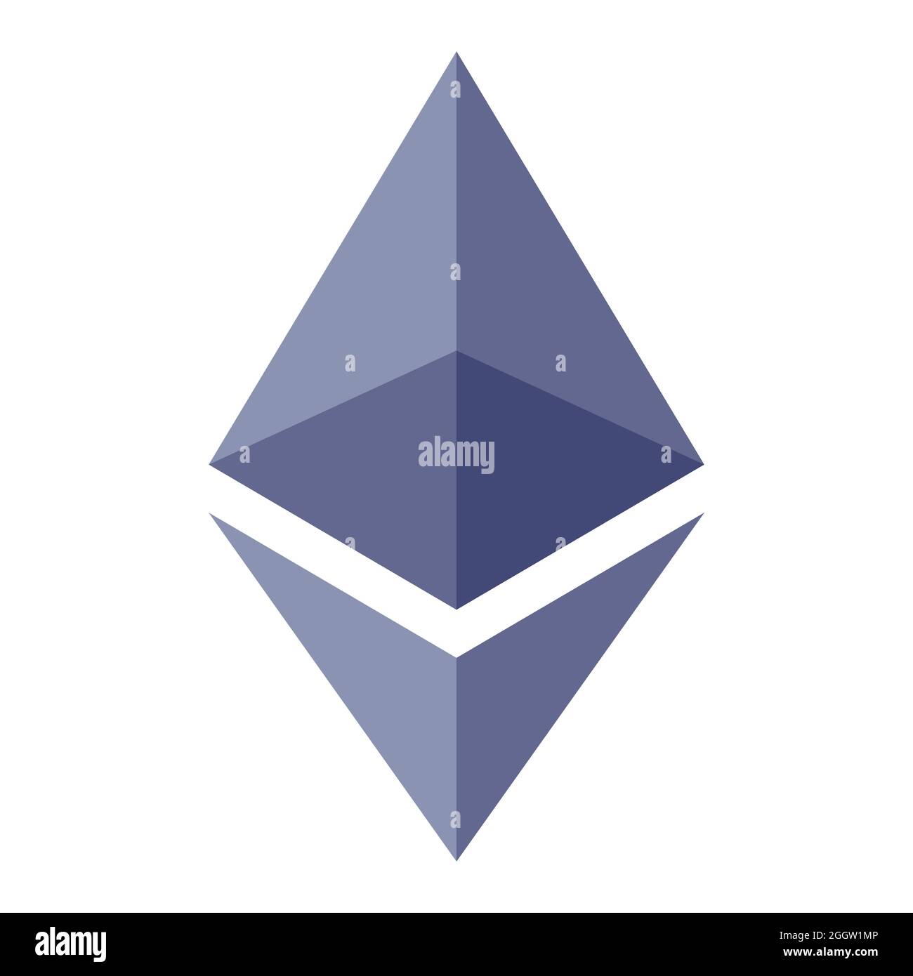 Ethereum Vector Icon. Cryptocurrency symbol. Vector Illustration Stock ...
