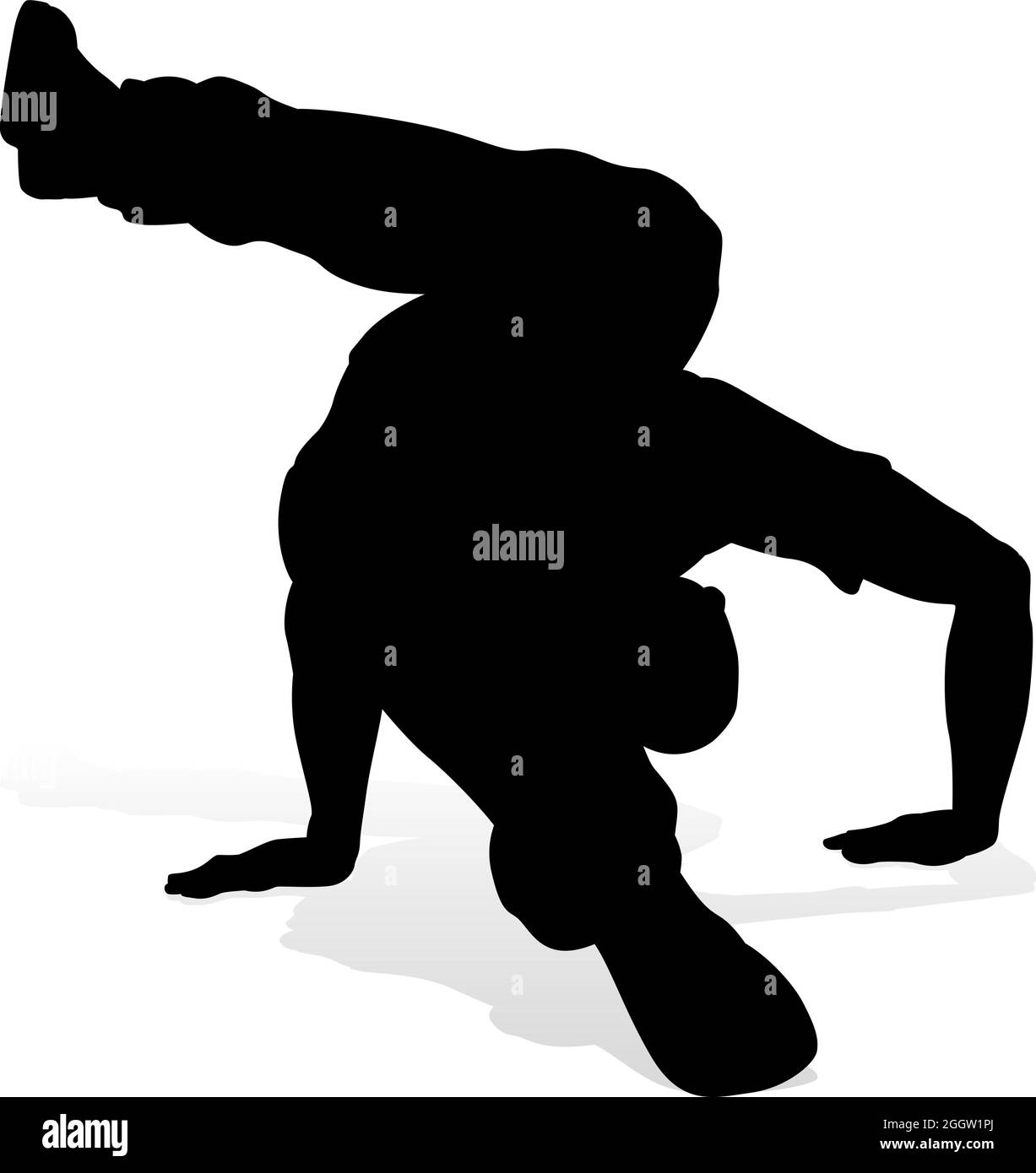 Street Dance Dancer Silhouette Stock Vector Image & Art - Alamy