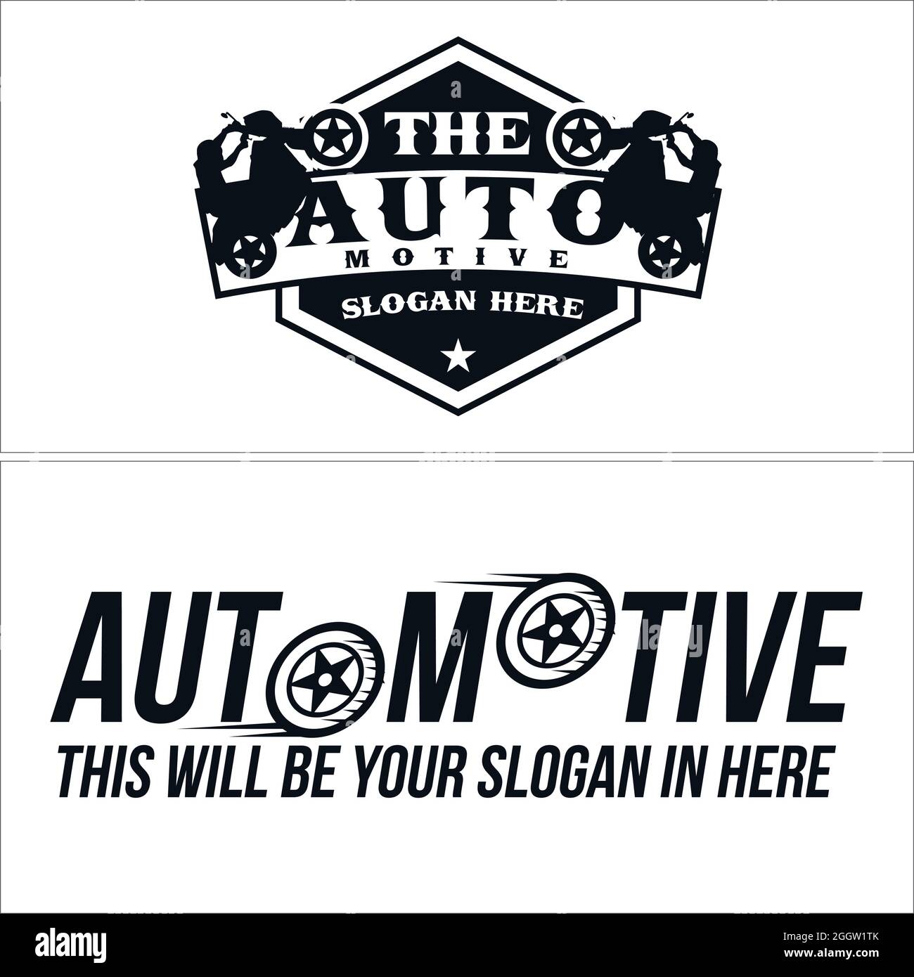 Vector custom bike motorcycle Stock Vector Images - Alamy