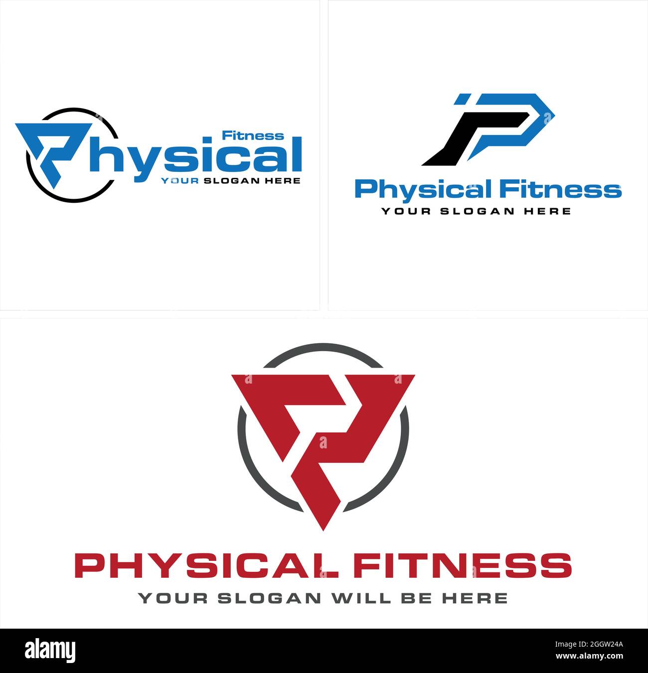 Physical Fitness Logo Design