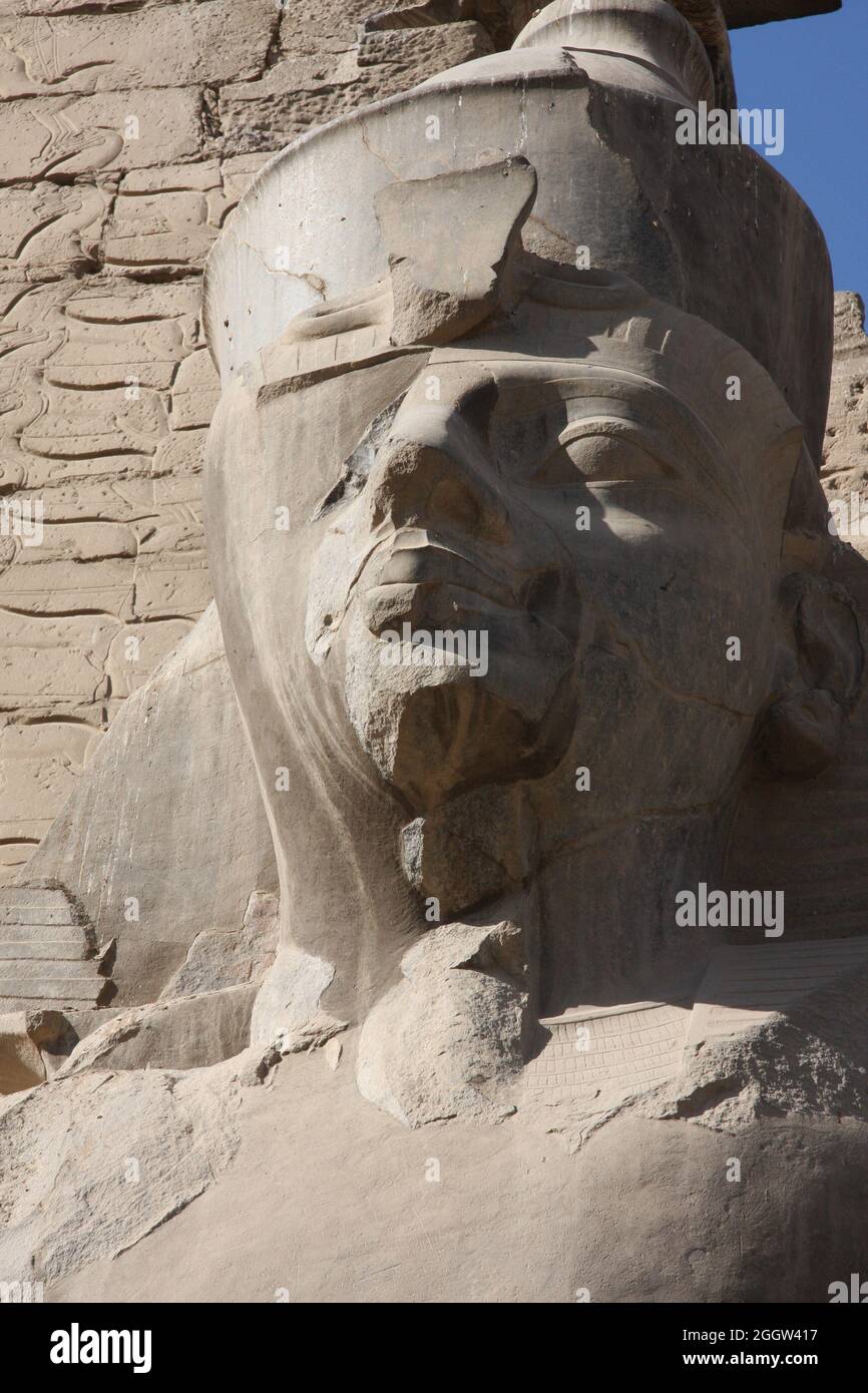 Ancient Egyptian Temple Complex at Luxor, Egypt Stock Photo - Alamy