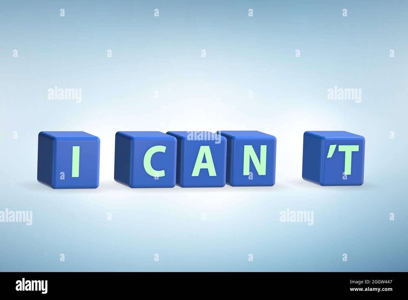 Determination concept with the rotating cubes- 3d rendering Stock Photo ...