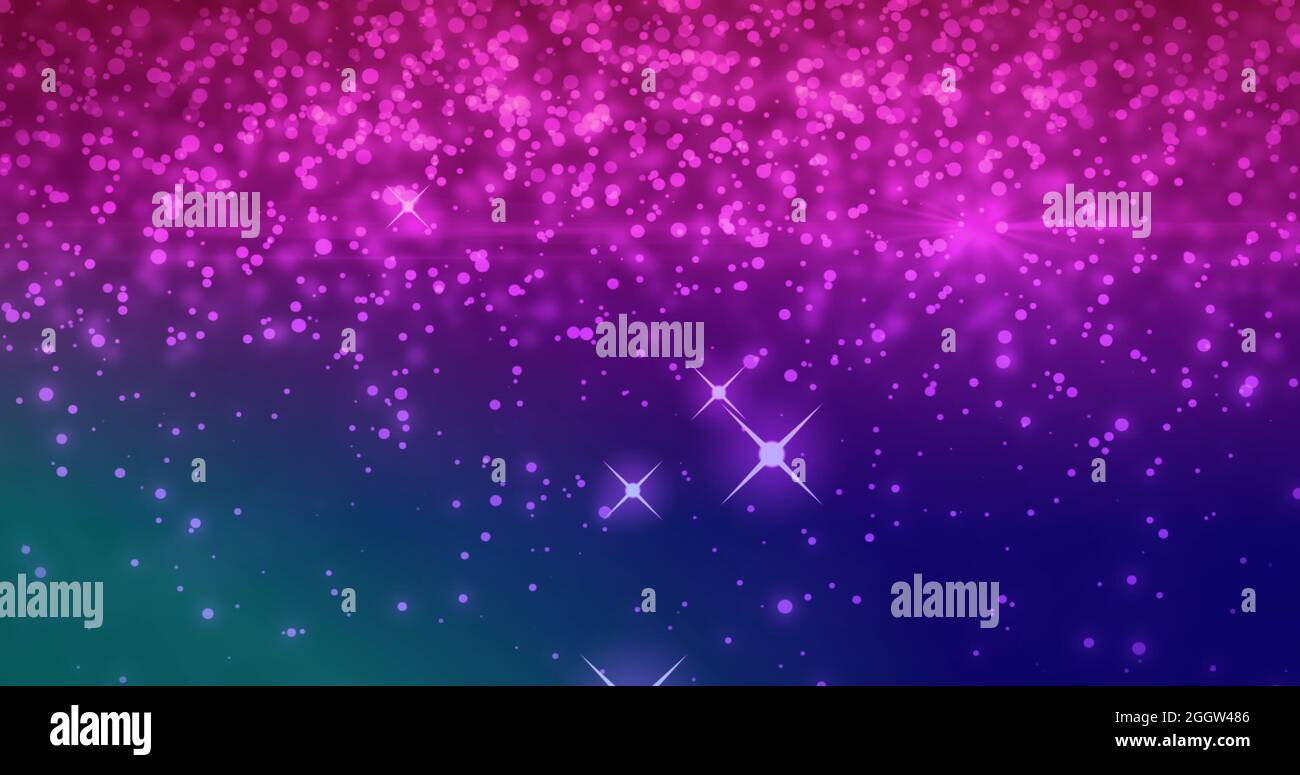 Moving Glitter Background