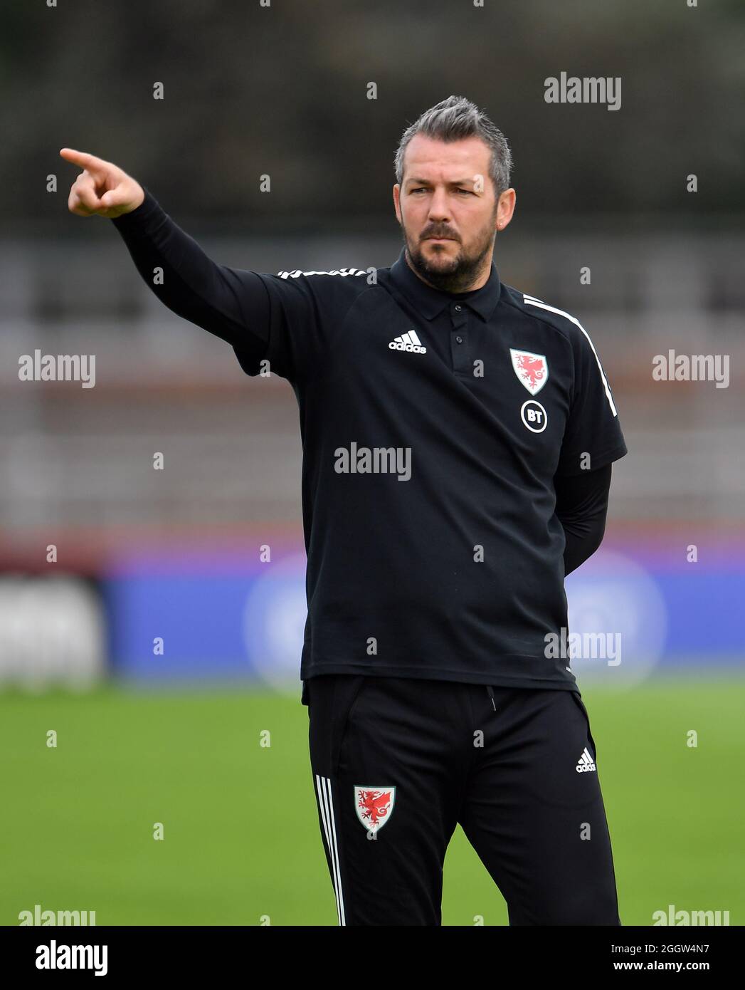 Spytty park stadium hi-res stock photography and images - Alamy