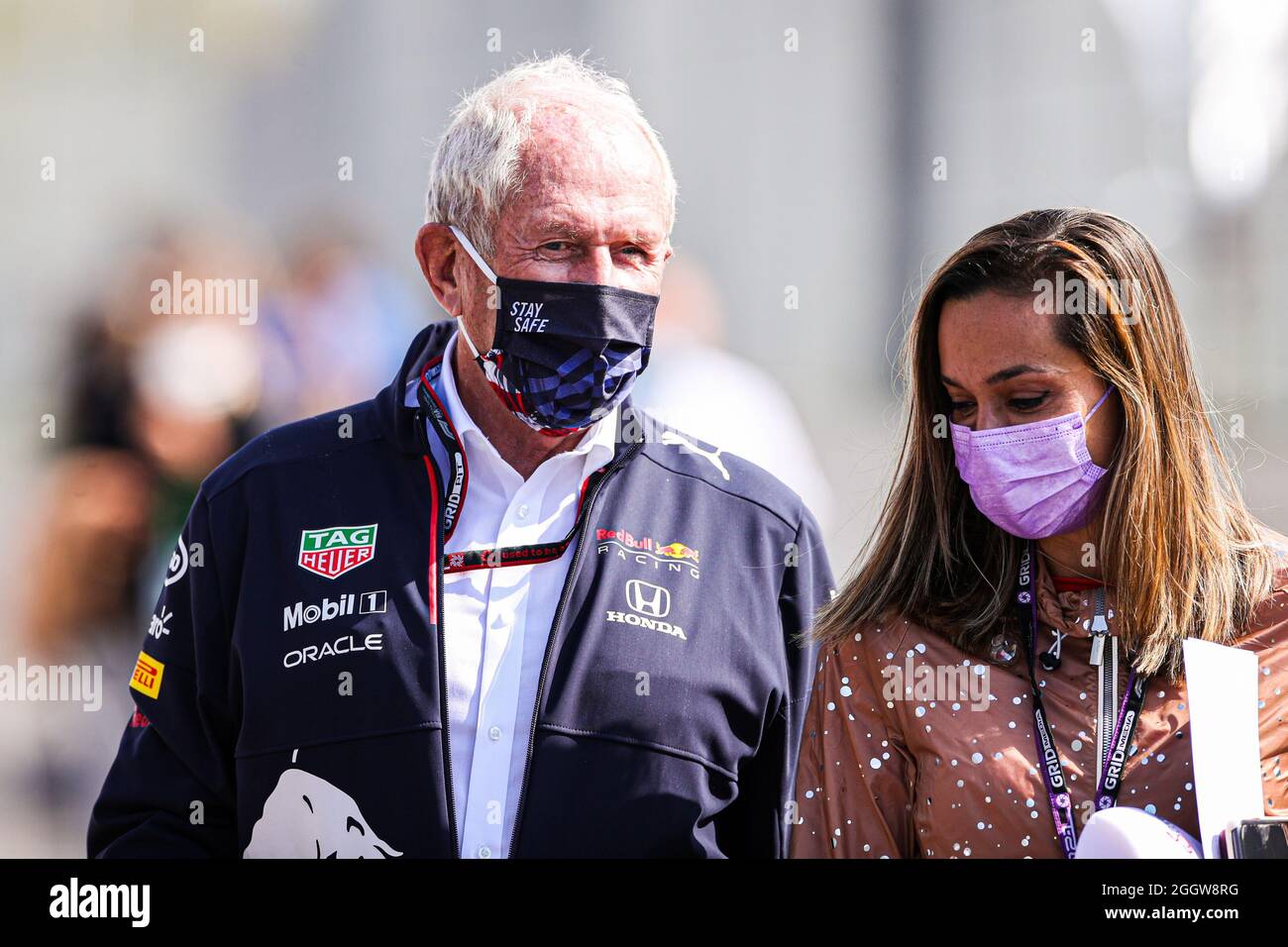 ZANDVOORT, NETHERLANDS - SEPTEMBER 3: Dr. Helmut Marko of Red Bull ...