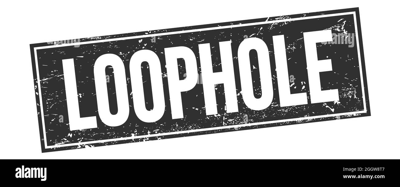 Loophole stamp hi-res stock photography and images - Alamy