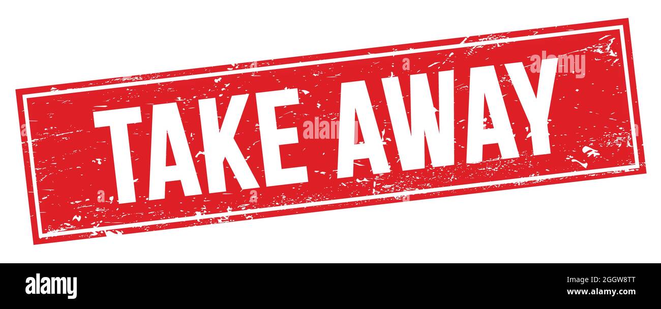 Take away word hi-res stock photography and images - Alamy