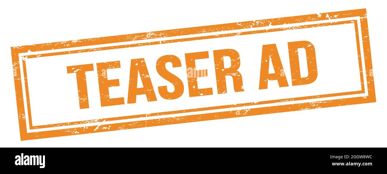 Teaser ad Cut Out Stock Images & Pictures - Alamy