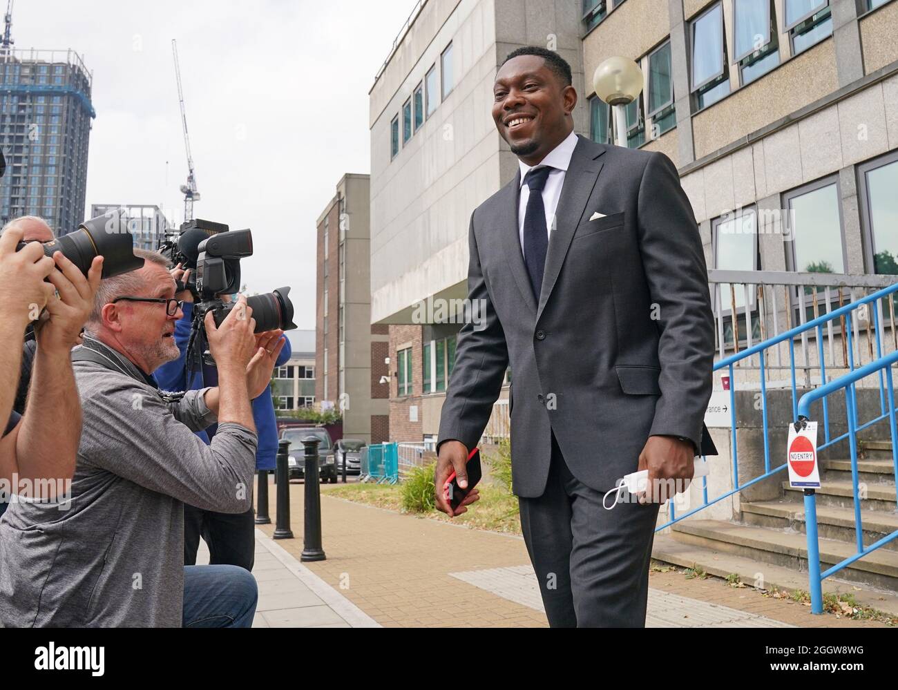 Dizzee Rascal real name Dylan Mills, leaves Croydon Magistrates' Court ...