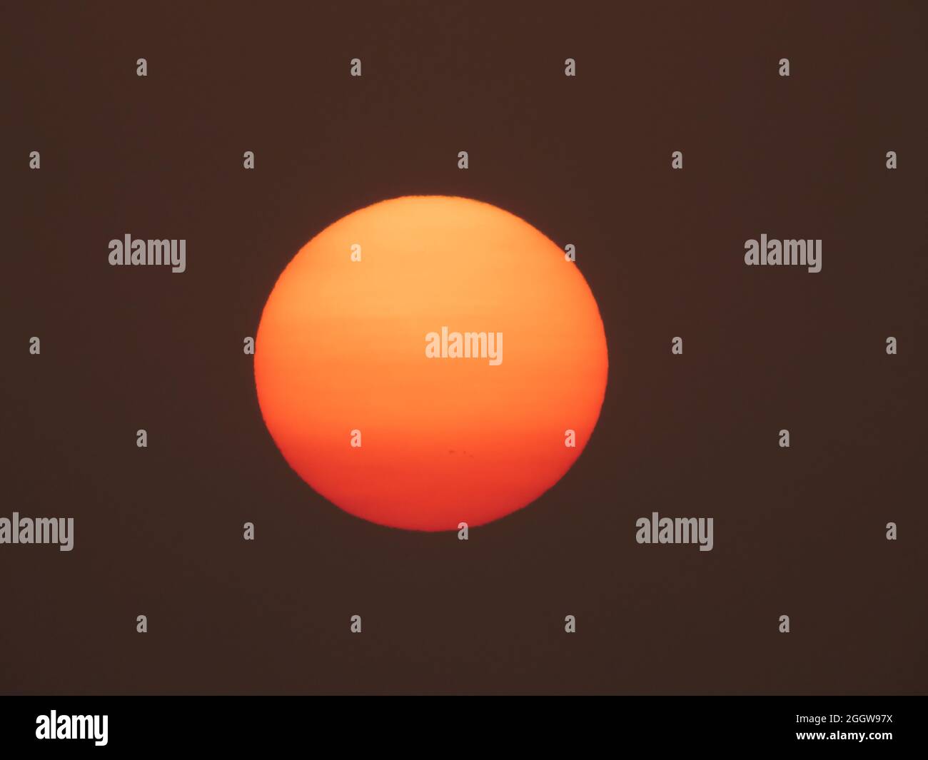 Big bright sun disk on hi-res stock photography and images - Alamy
