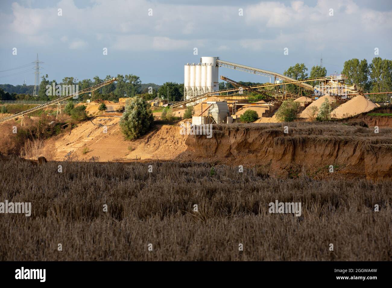 Erftstadt - Blessem, Gravel Pit Operator Subsidiary Of RWE. Dam Failure ...