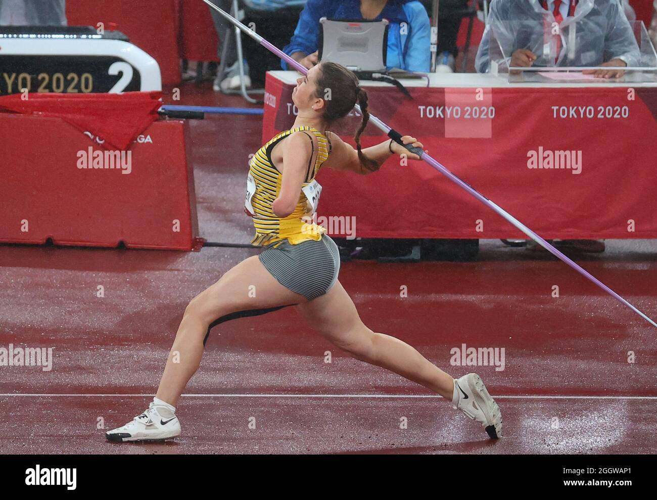 Tokyo, Japan. 03rd Sep, 2021. Paralympics: Athletics, javelin throw ...