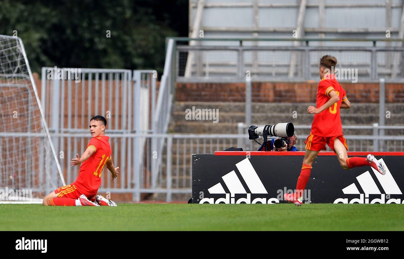 Spytty park stadium hi-res stock photography and images - Alamy