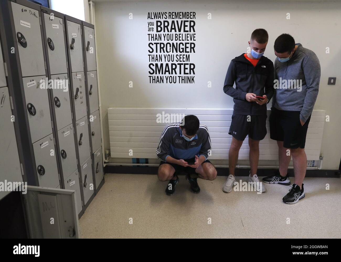 Past pupils of Beneavin De La Salle College, Finglas, Luke Norton (left ...