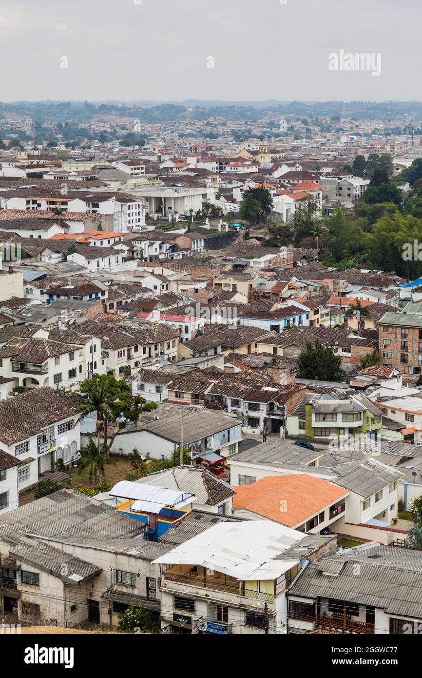 Aerial view of Popayan, Colombia Stock Photo - Alamy
