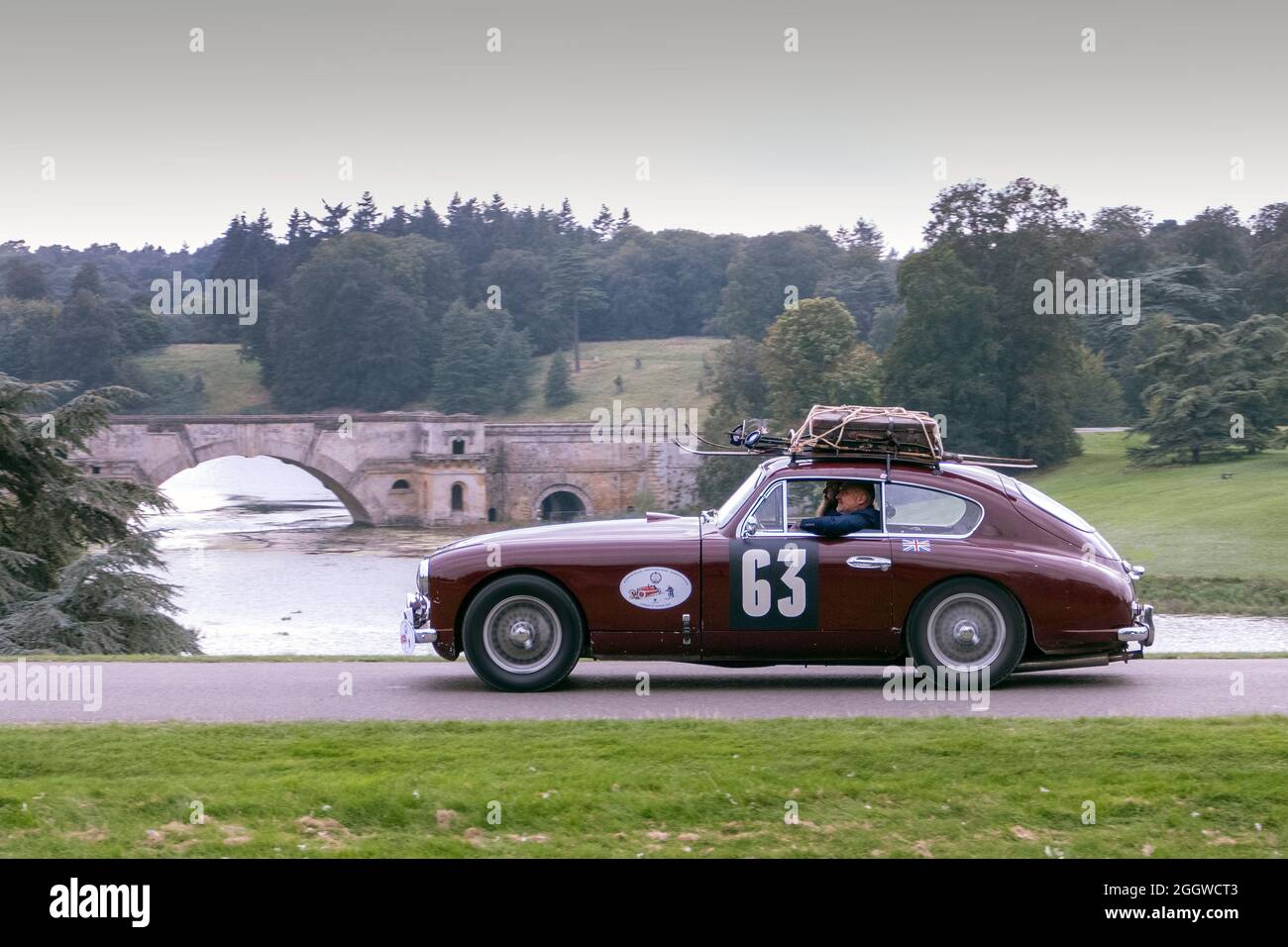 1955 Aston Martin DB4/2 Monte Carlo Rally car at Salon Prive 2021 at ...