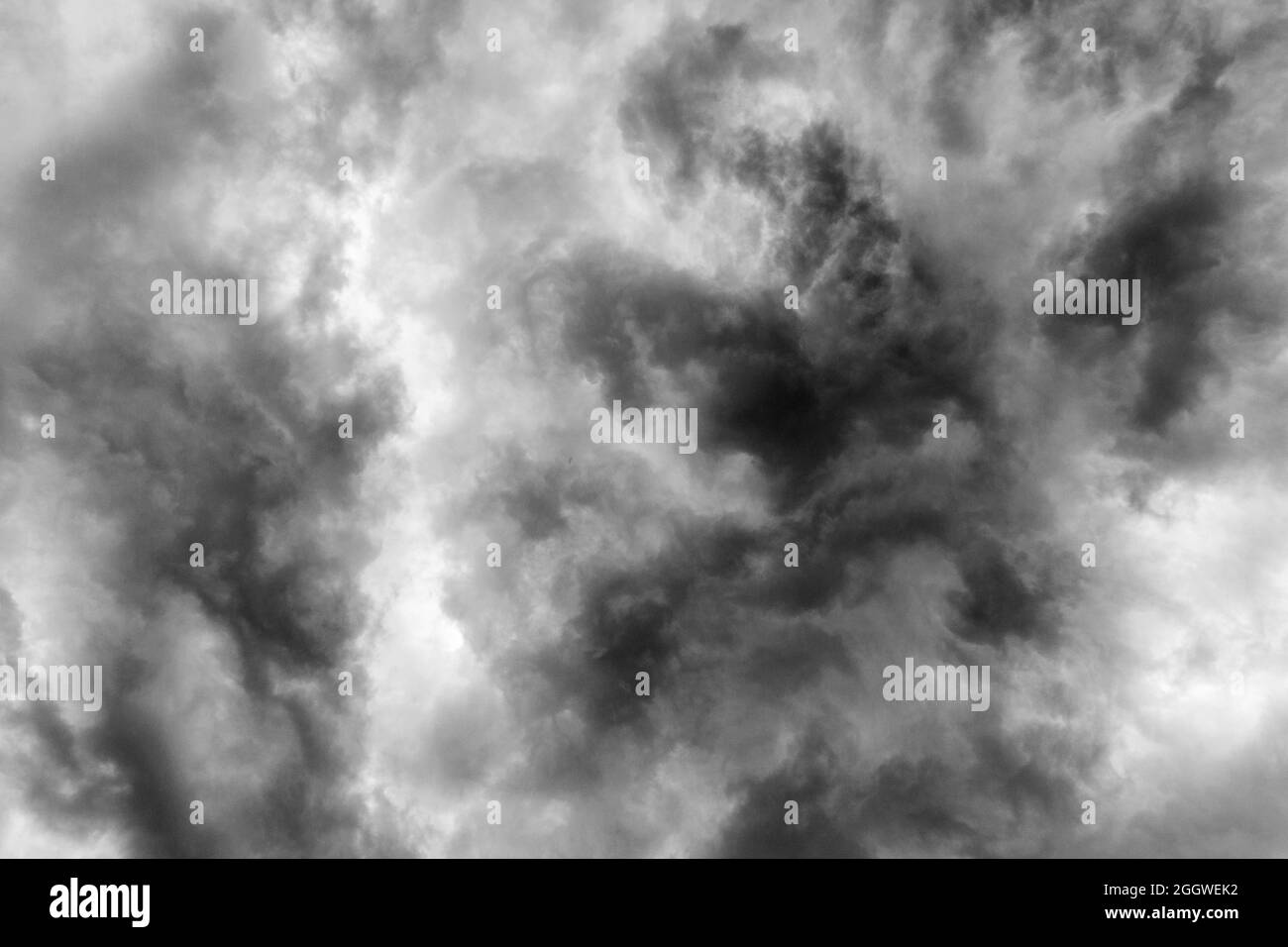 Big cloudy sky Black and White Stock Photos & Images - Alamy