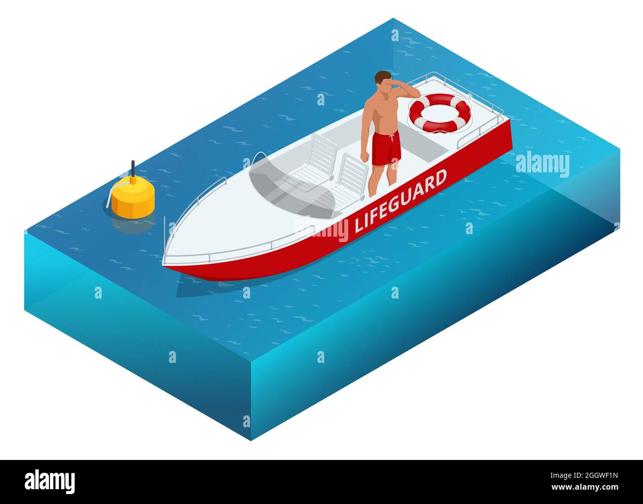 Safety rescue lifeboat Stock Vector Images - Alamy