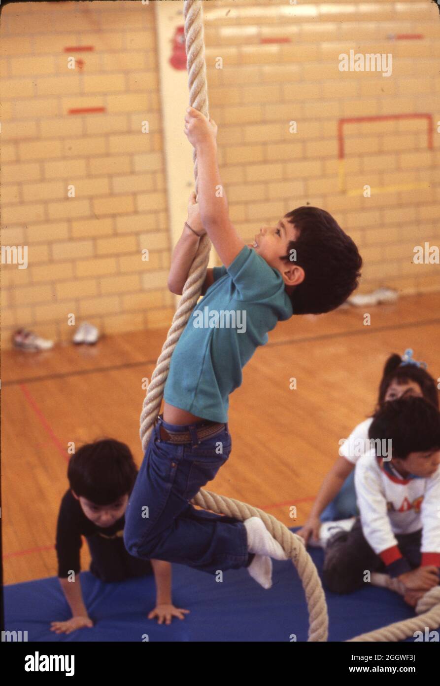 ©1993 Physical Education PE classes for kindergarten class Austin, TX ...