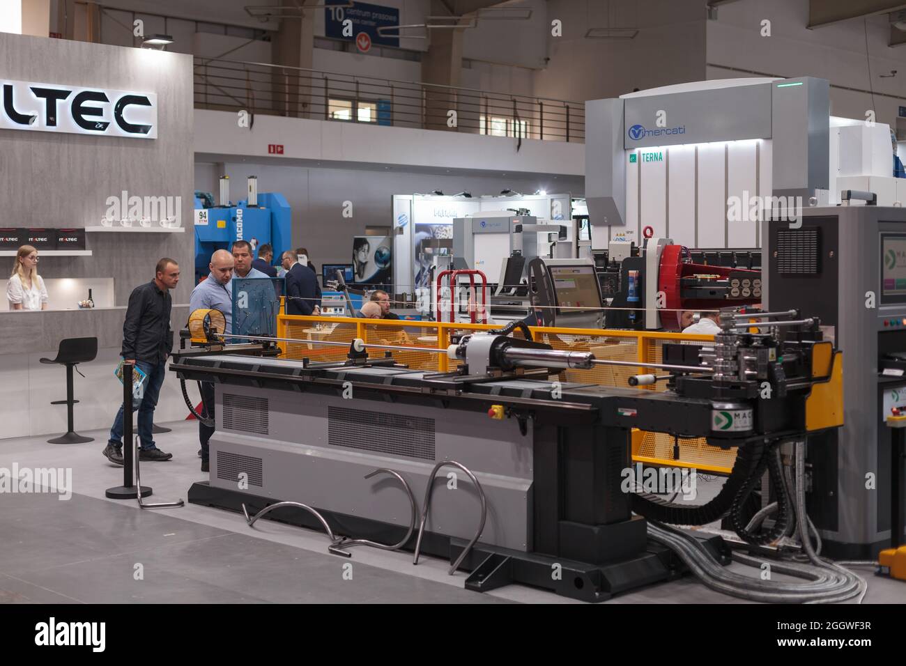 Poznan, Poland 06 Aug 2021: ITM Industry Europe Automatic industrial ...