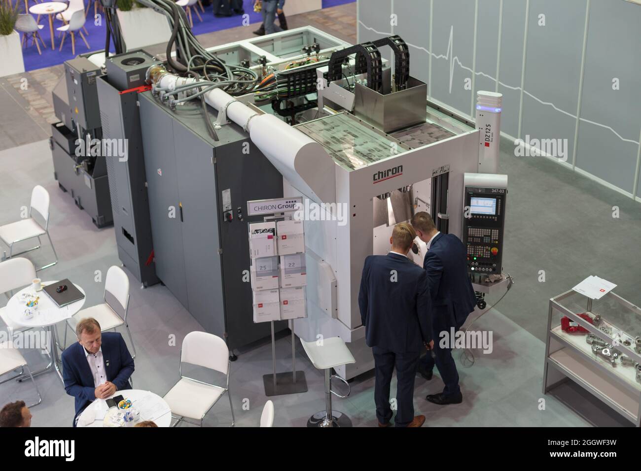Poznan, Poland 06 Aug 2021: ITM Industry Europe. CHIRON Automation ...