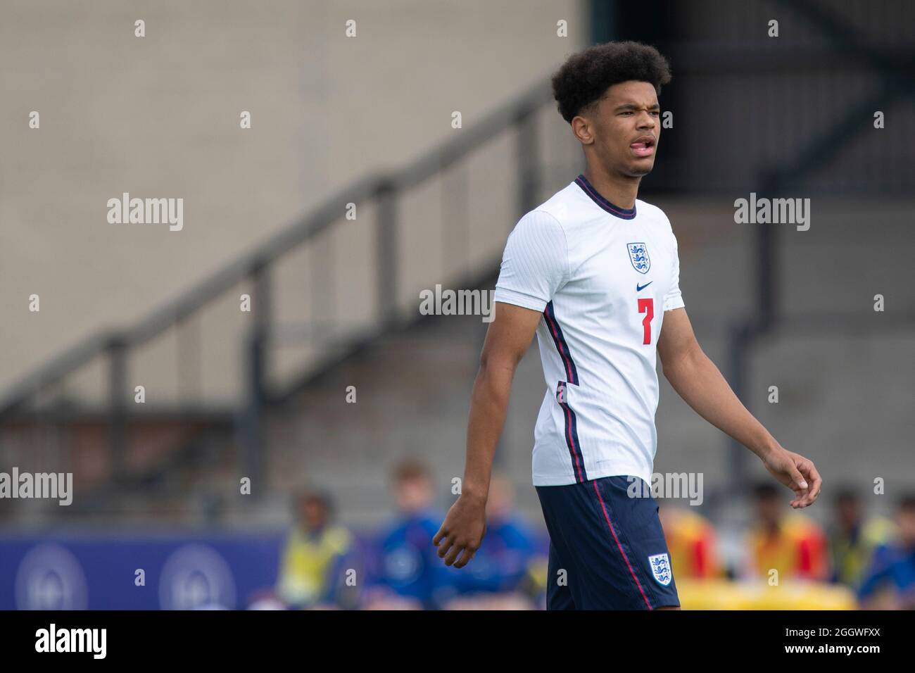 Newport, Wales, UK. 3rd Sep, 2021. Jadel Katongo of England during the ...