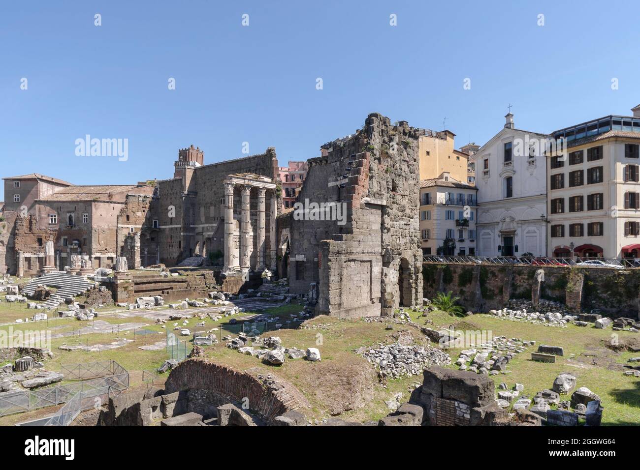 Remains of Forum of Augustus with the Temple of Mars Ultor, UNESCO ...