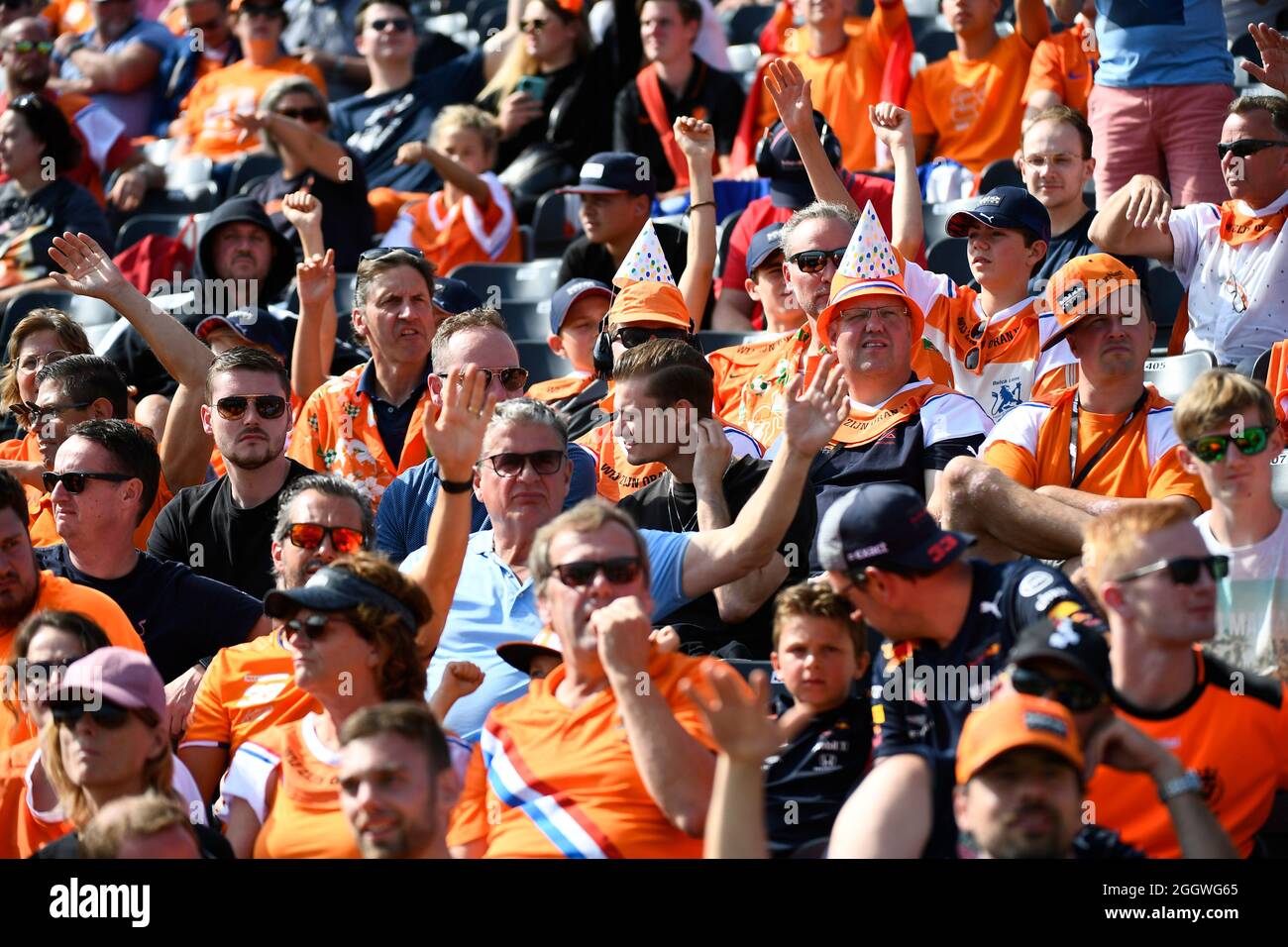 2021 dutch grand prix fans hi-res stock photography and images - Alamy