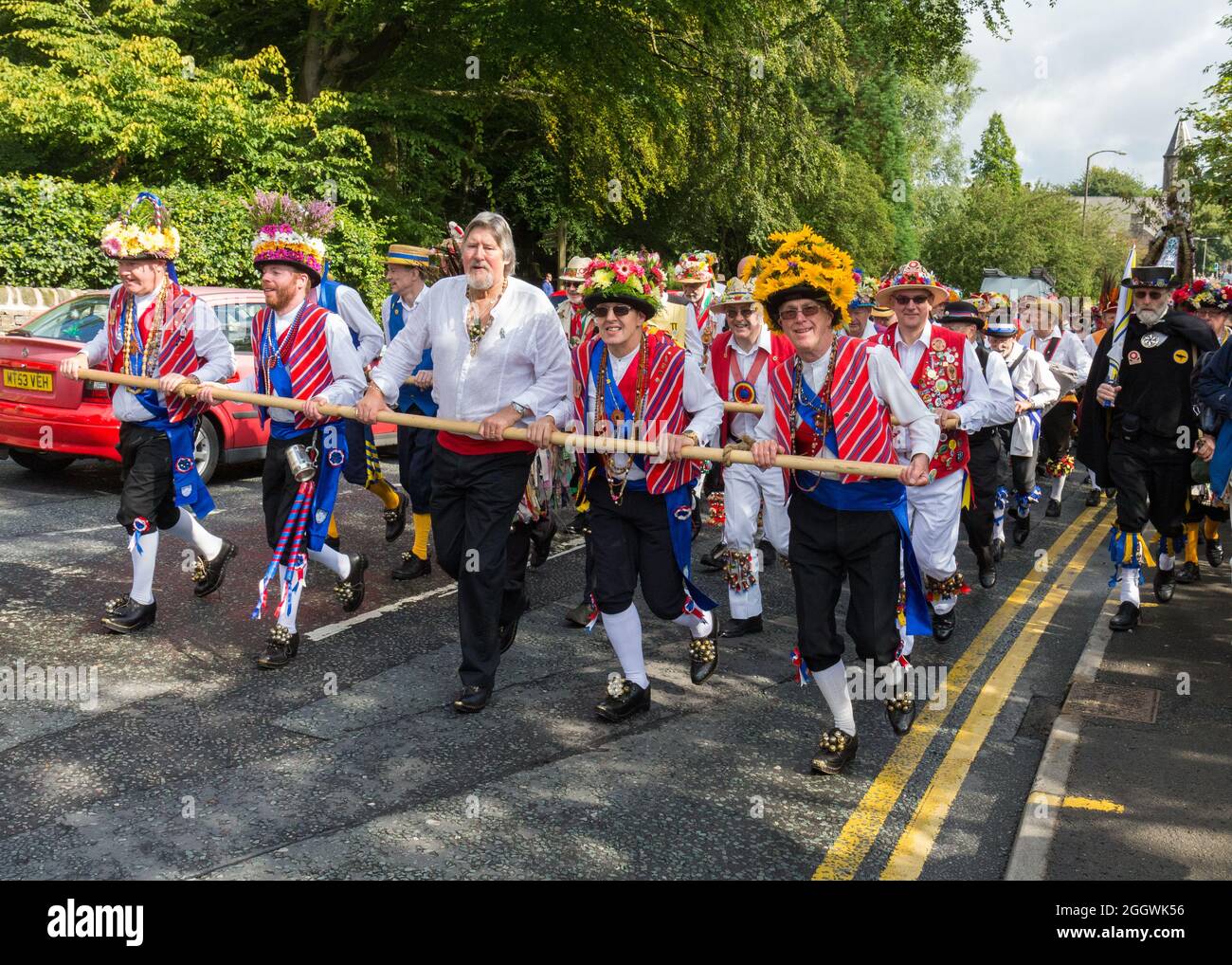 Saddleworth rushcart hi-res stock photography and images - Alamy