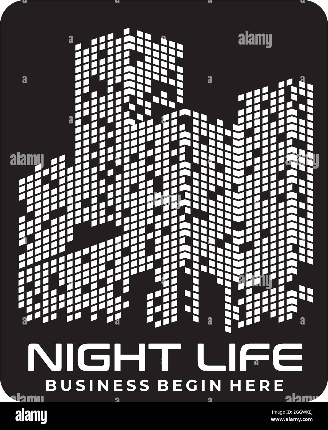 Night view house future Stock Vector Images - Alamy