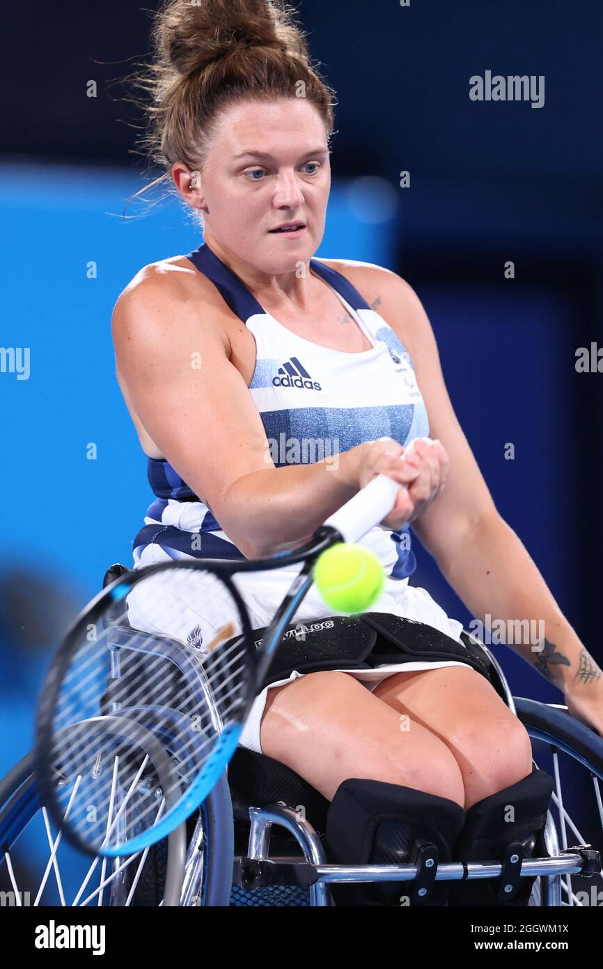 Tokyo, Japan. 3rd Sep, 2021. Jordanne Whiley (GBR) Wheelchair Tennis ...