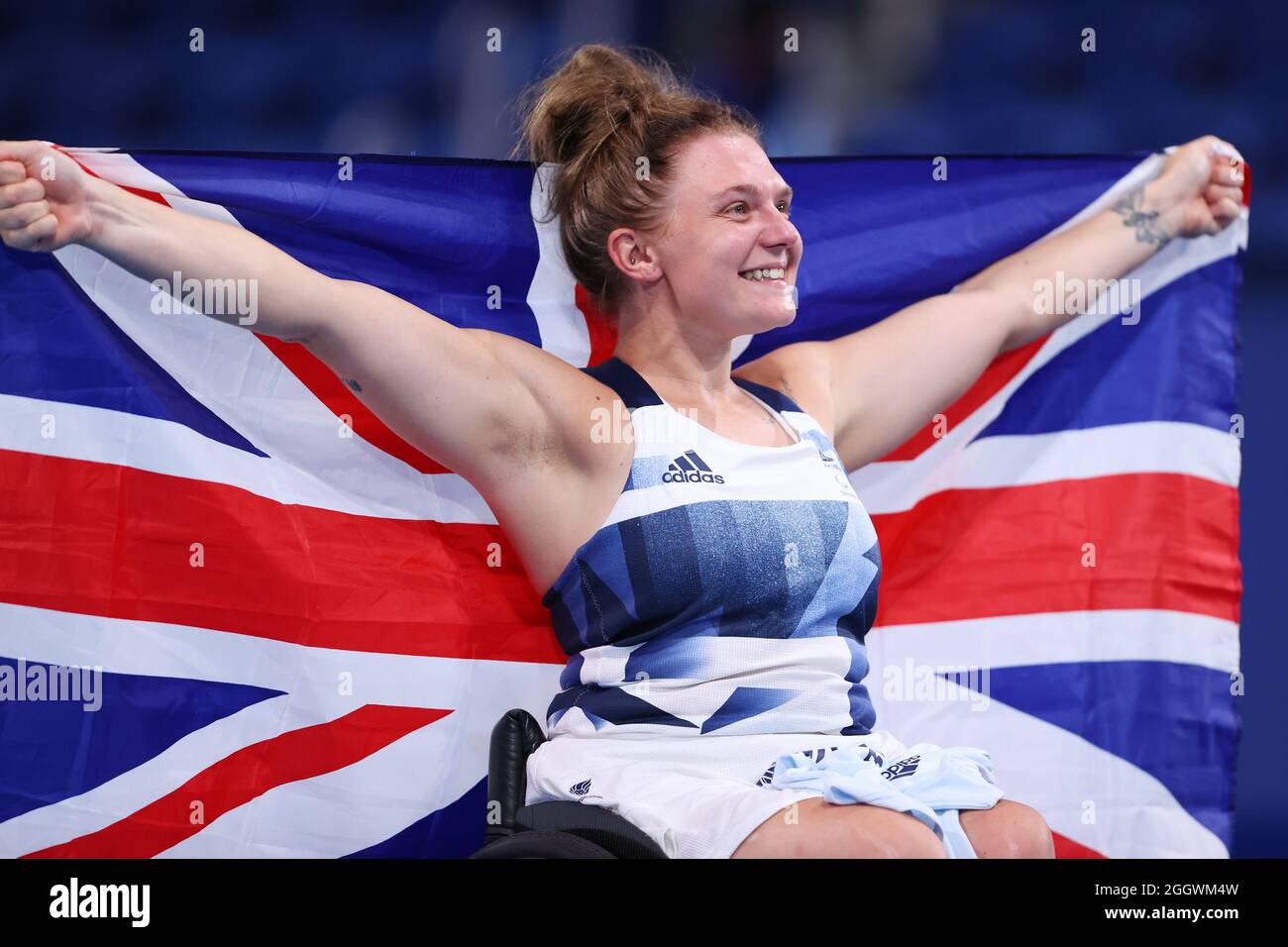 Tokyo, Japan. 3rd Sep, 2021. Jordanne Whiley (GBR) Wheelchair Tennis ...