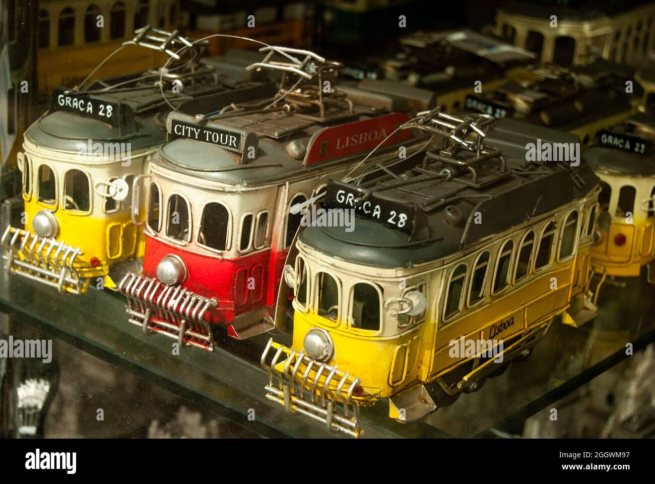 Tram toy hi-res stock photography and images - Alamy