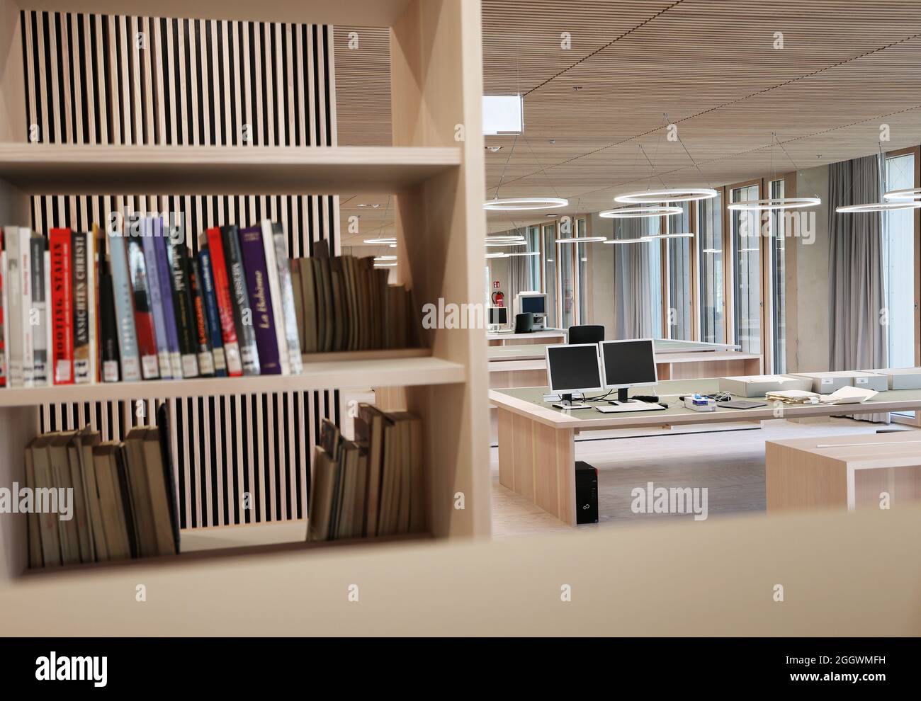 Cologne, Germany. 02nd Sep, 2021. The reading room of the Rheinisches ...
