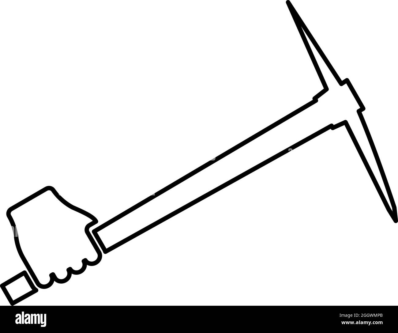 Digger arm work Stock Vector Images - Alamy