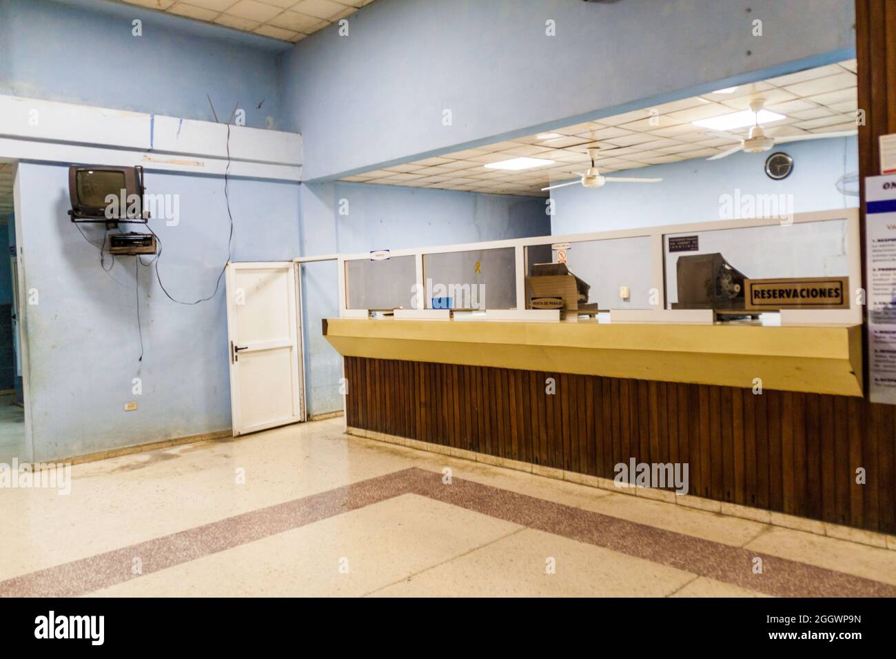 Bus station interior building hi-res stock photography and images - Alamy