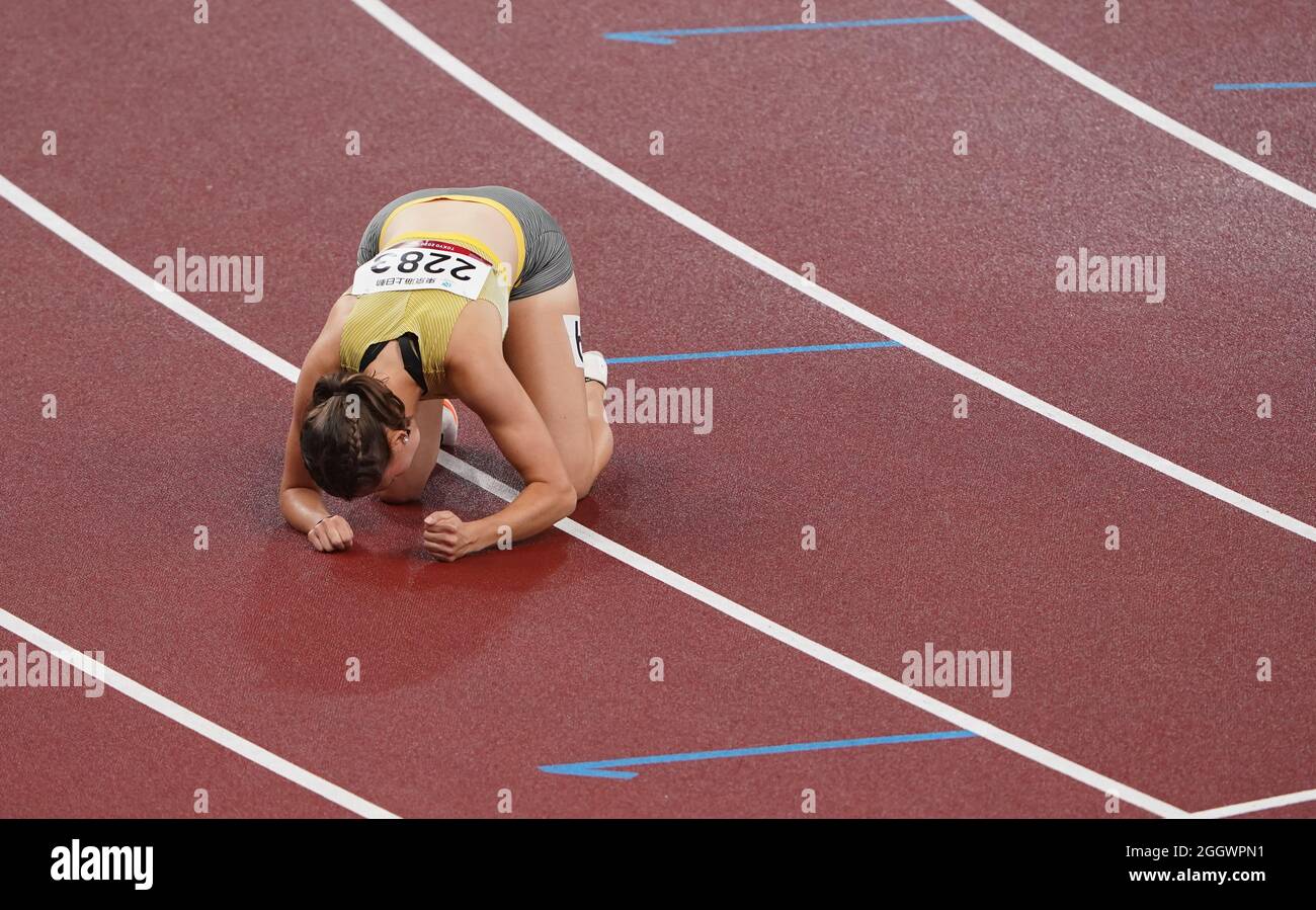 Tokio, Japan. 03rd Sep, 2021. Paralympics: Track and field, 400 meters ...