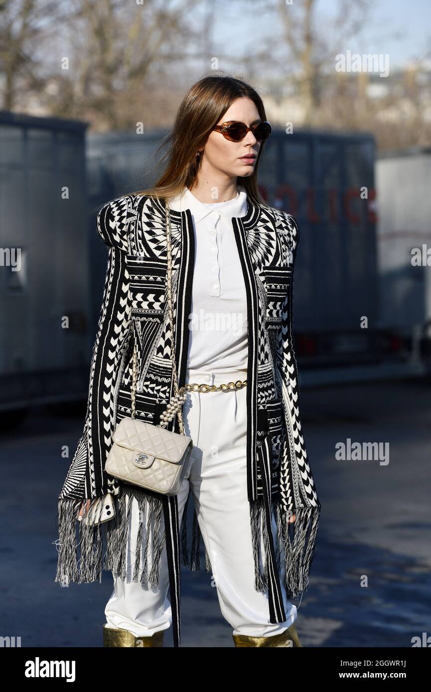 Streetstyle at Paris Fashion Week High Fashion - Chanel - Paris ...