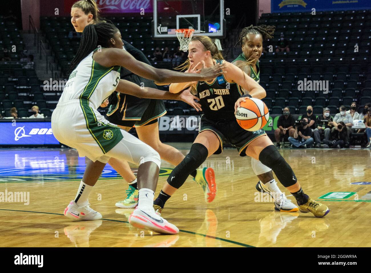 Sabrina ionescu wnba hi-res stock photography and images - Alamy