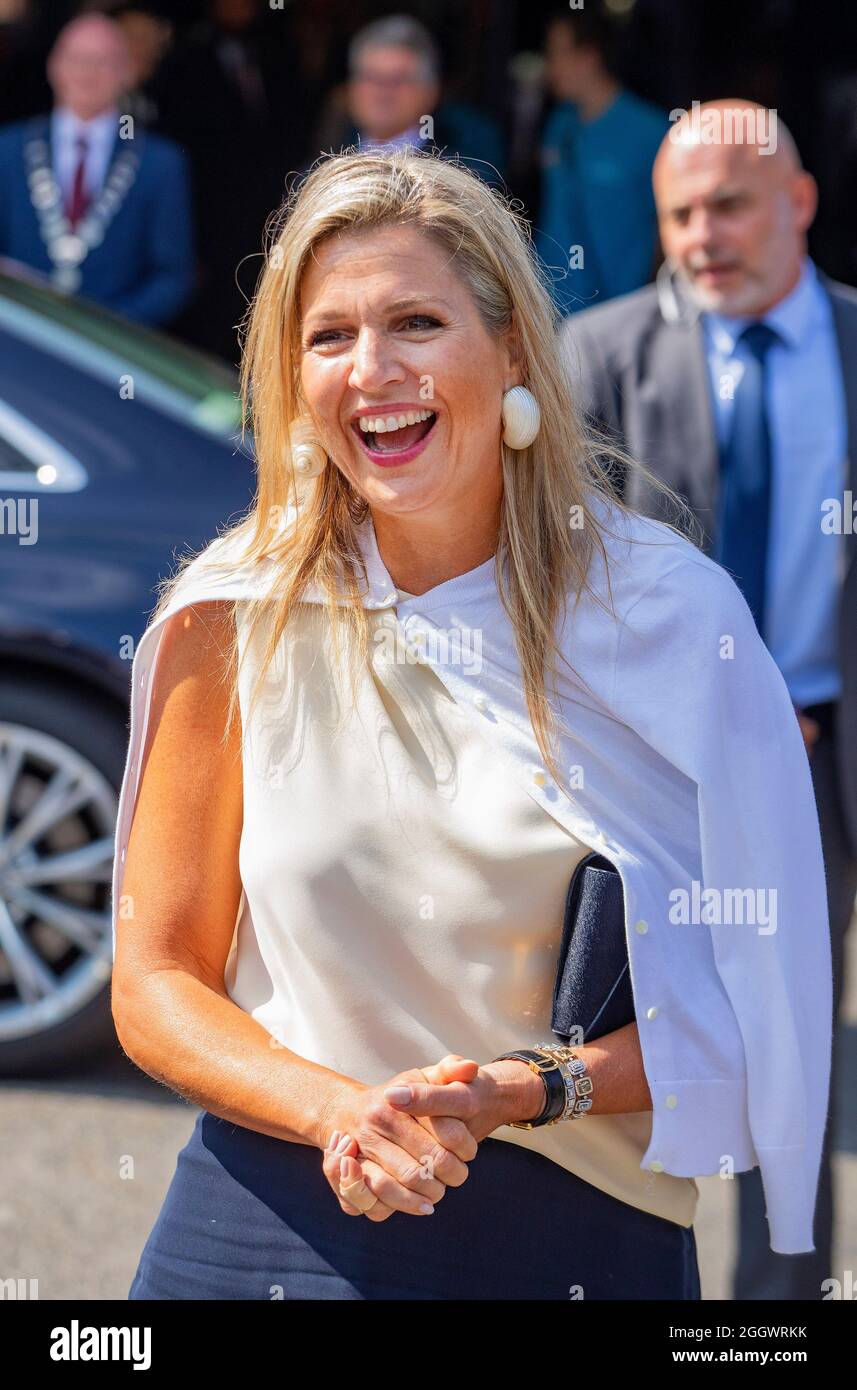 03-09-2021 - Houten Queen Maxima during the opening of the MBO year ...