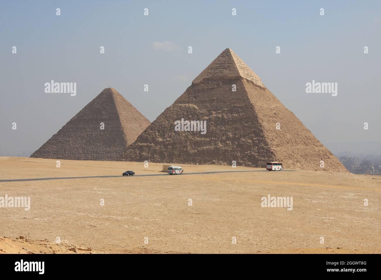 Pyramids of giza. Great pyramids of Egypt. The seventh wonder of the ...
