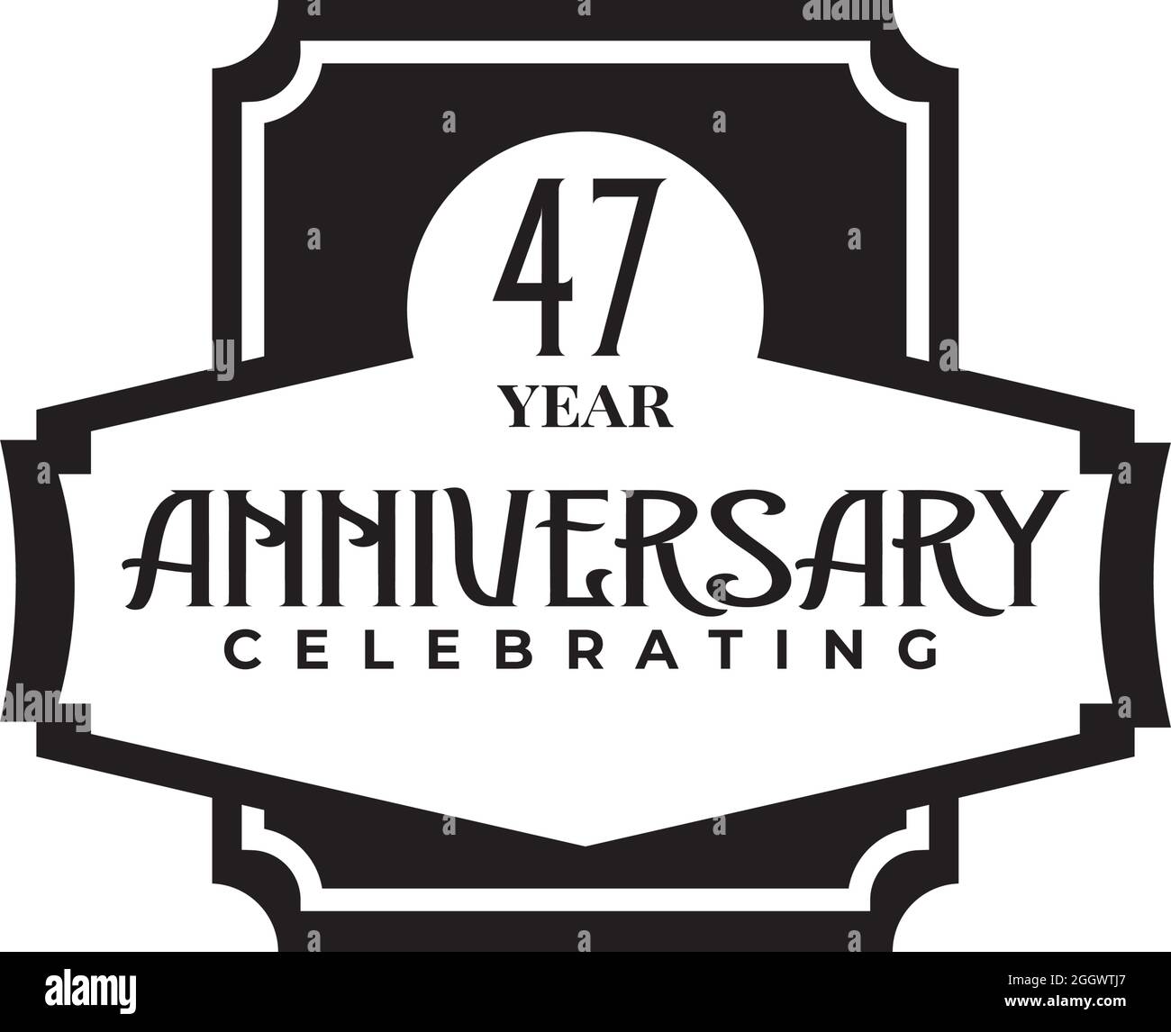 47th birthday Stock Vector Images - Alamy