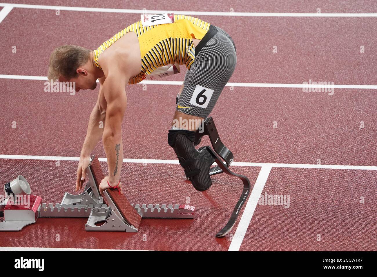 Tokio, Japan. 03rd Sep, 2021. Paralympics: Athletics, men's 400 metres ...