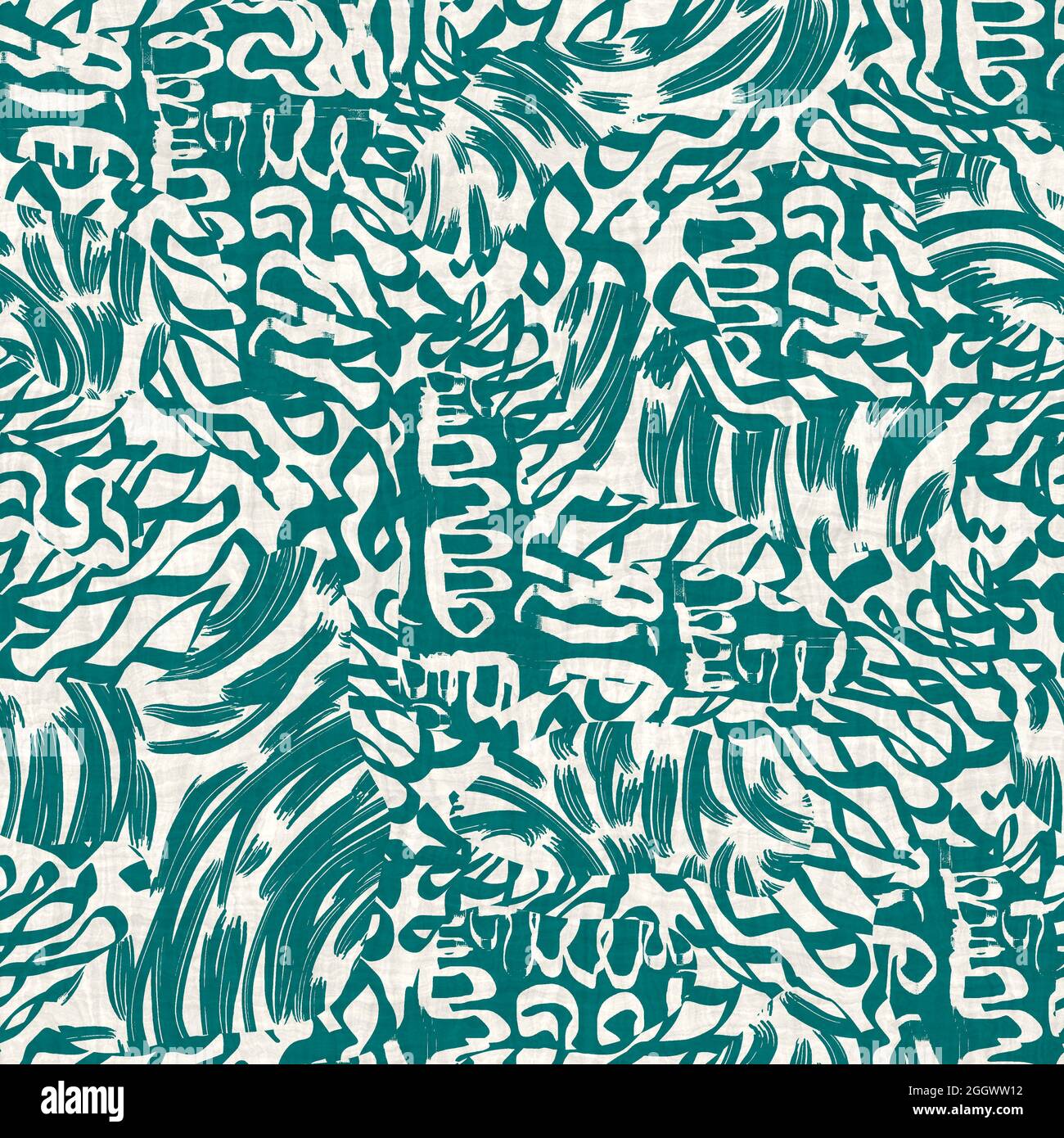 Seamless two tone hand drawn brushed effect pattern swatch Stock Photo ...