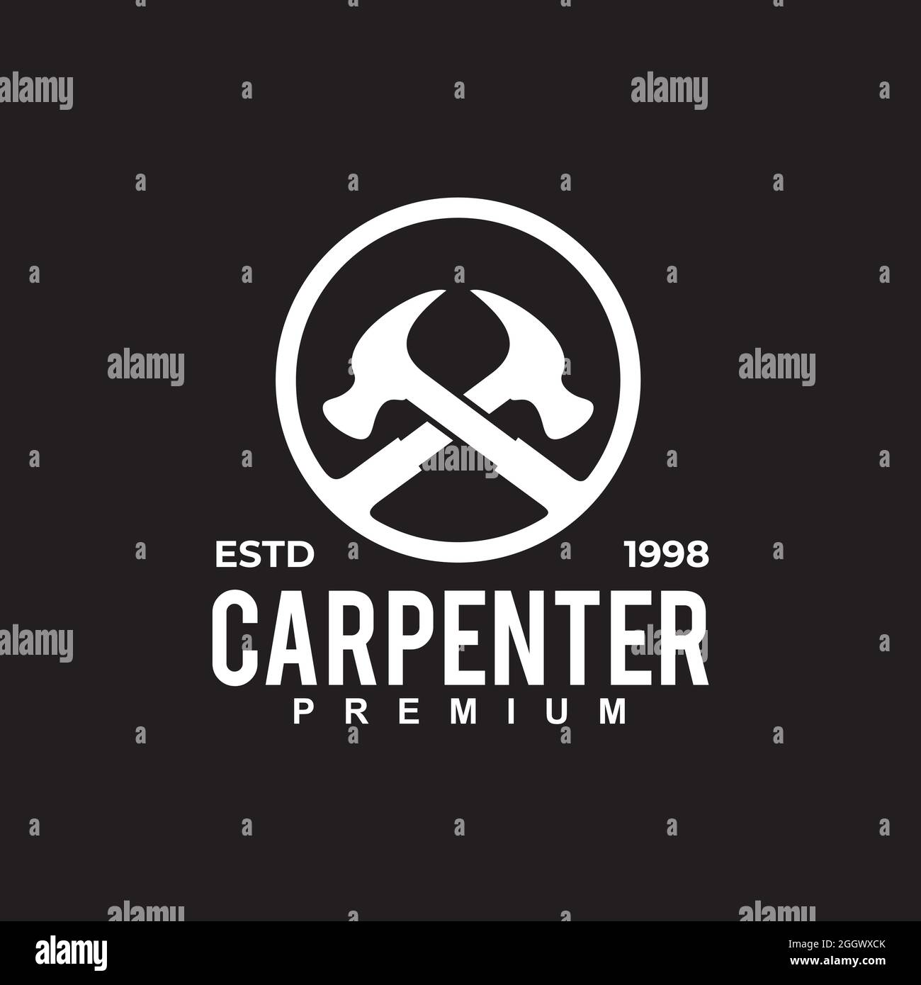 Carpenter logo hi-res stock photography and images - Alamy
