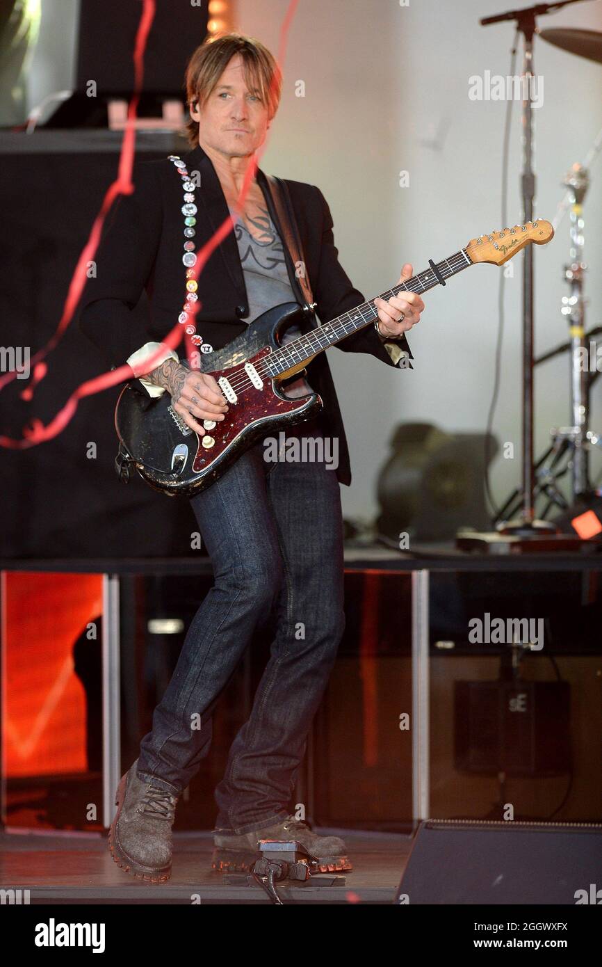 New York, NY, USA. 3rd Sep, 2021. Keith Urban on stage for NBC Today ...