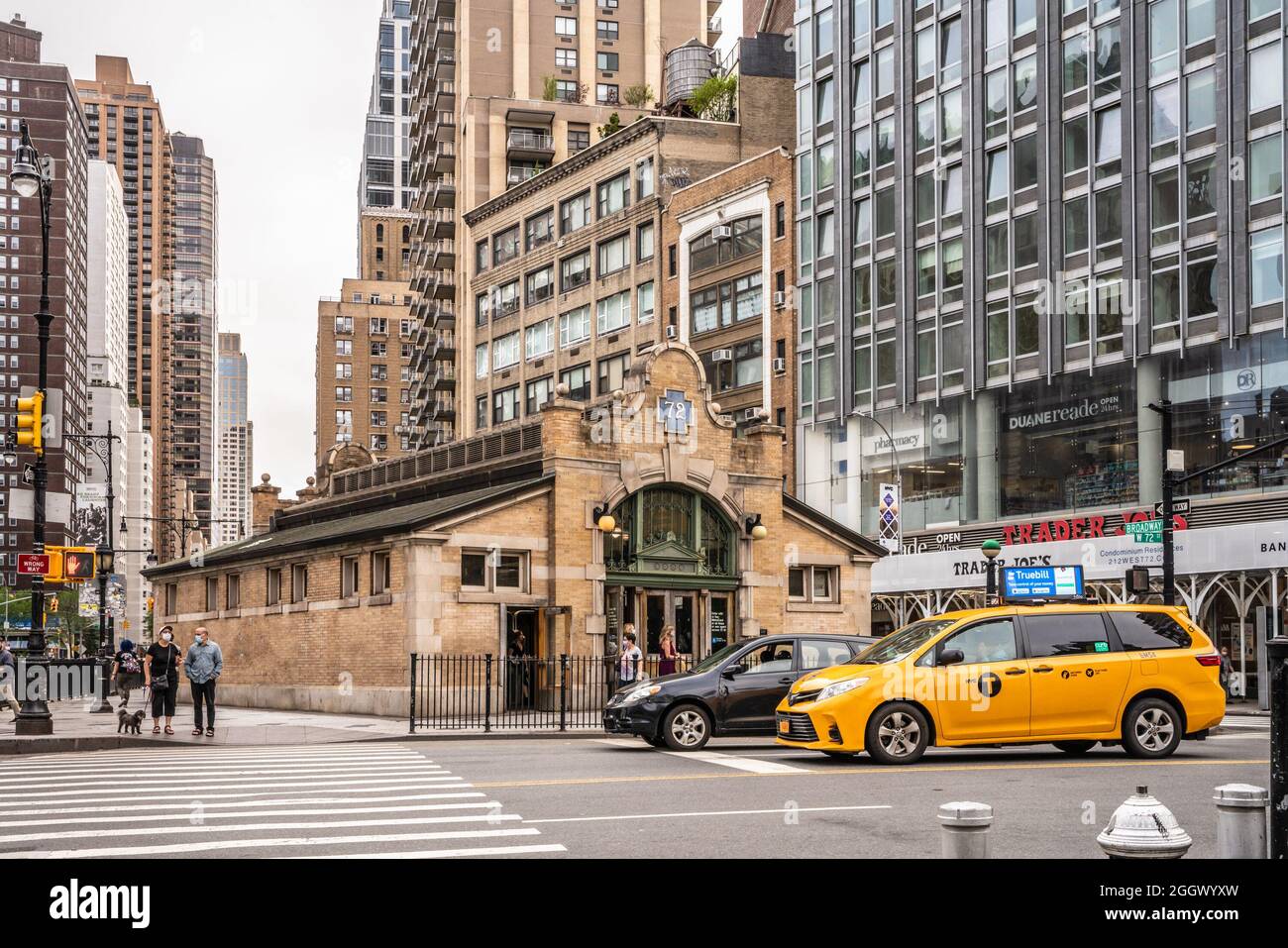 New York City, New York - June 12, 2021: Manhattan Street scene at the ...